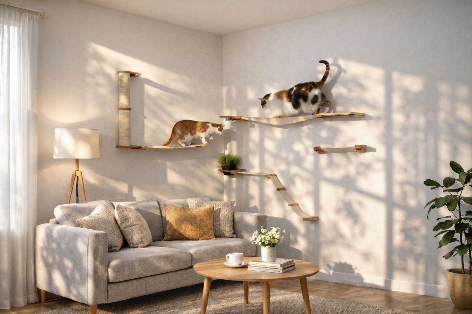 Corner Cat Trees