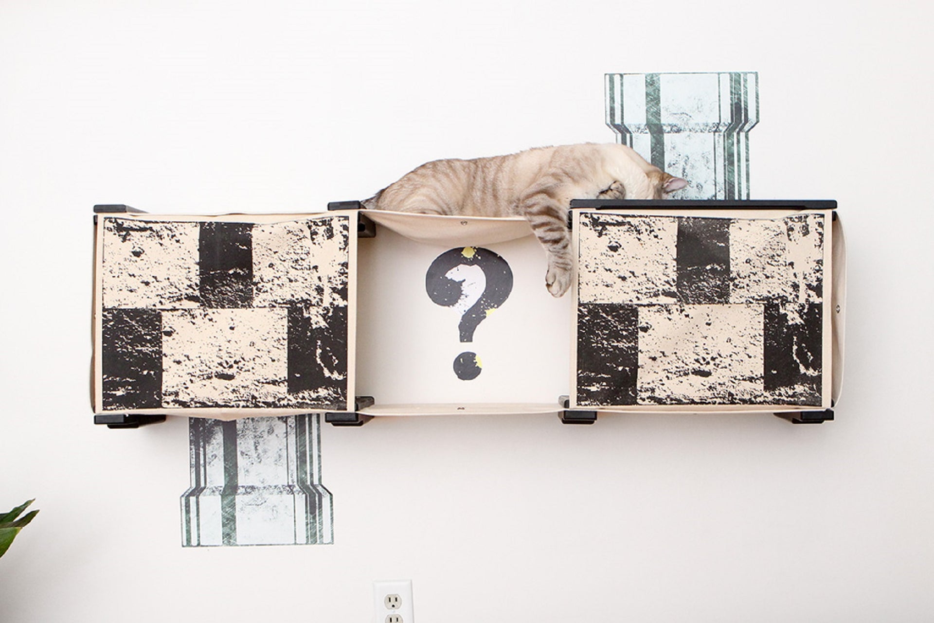 Super Mario Cat Condo (Fabric) | Catastrophic Creations