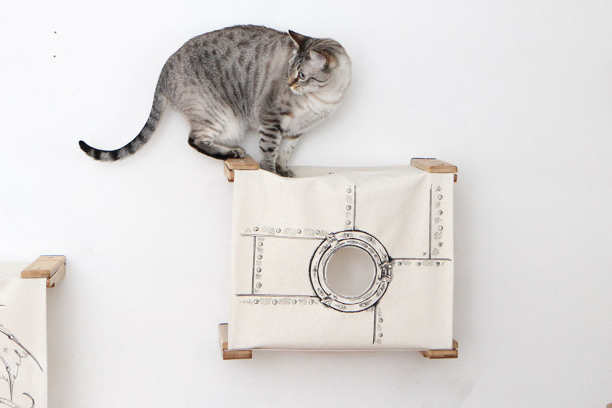 Cat Wall Cubby | Enclosed Cat Bed | Catastrophic Creations